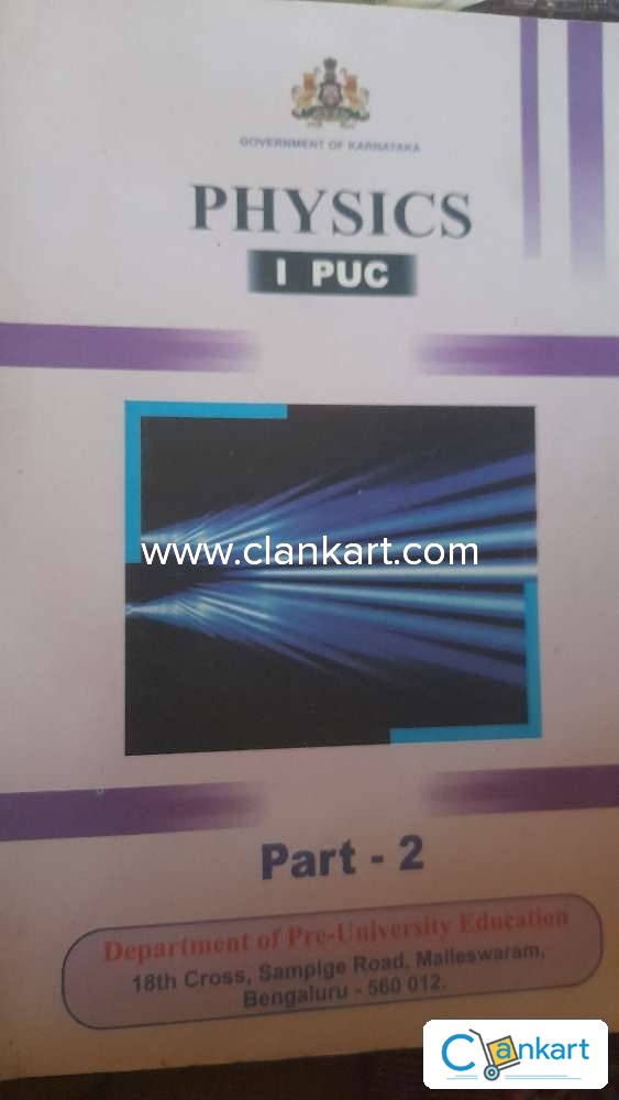 Buy 'Ncert Physics Part 1 And 2 Class 11' Book In Excellent Condition ...