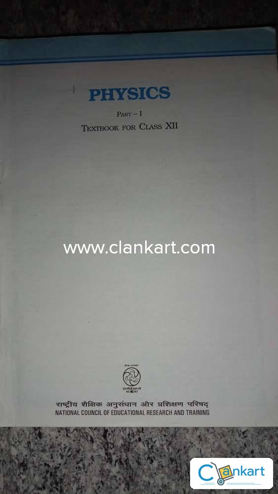 Buy 'Ncert Physics Textbook For Class 12' Book In Fair Condition At ...