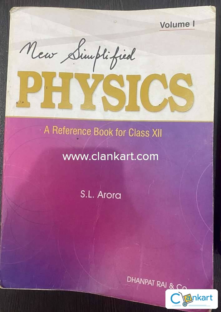 Buy 'New Simplified Physics By S.L. Arora' Book In Good Condition At ...