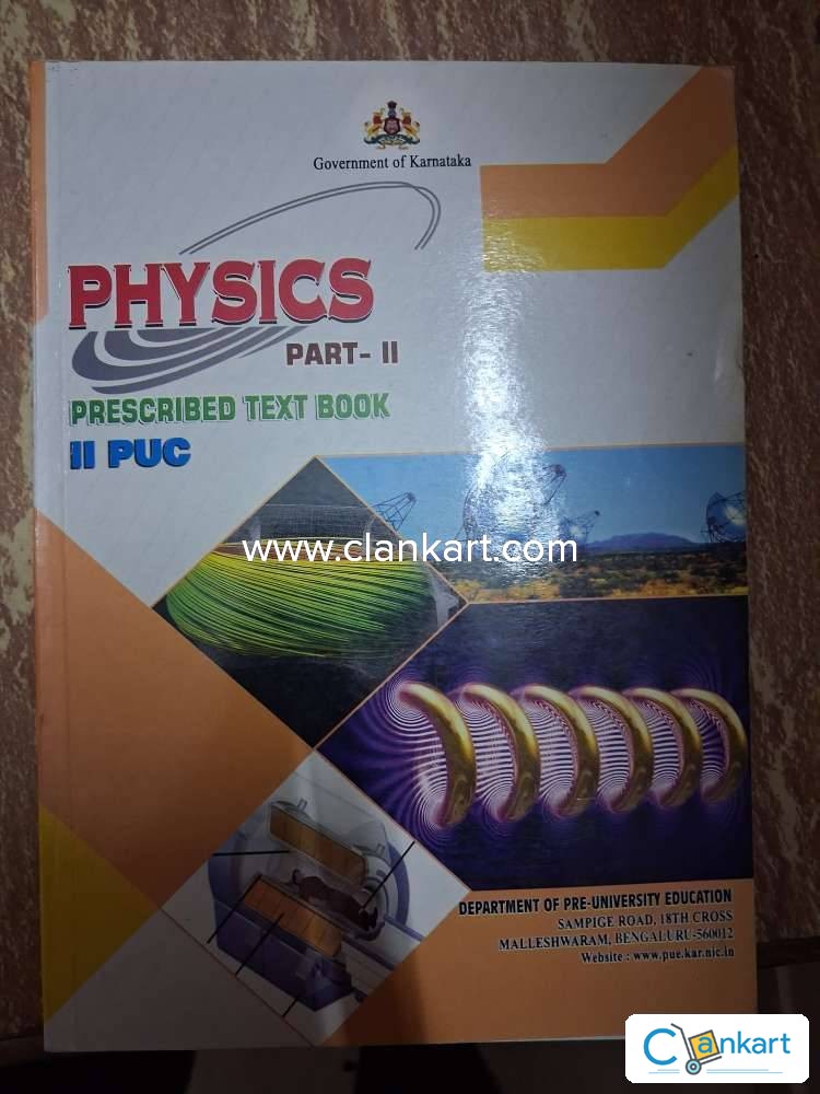 Buy 'NCERT Physics 12th Part 2' Book In Excellent Condition At Clankart.com