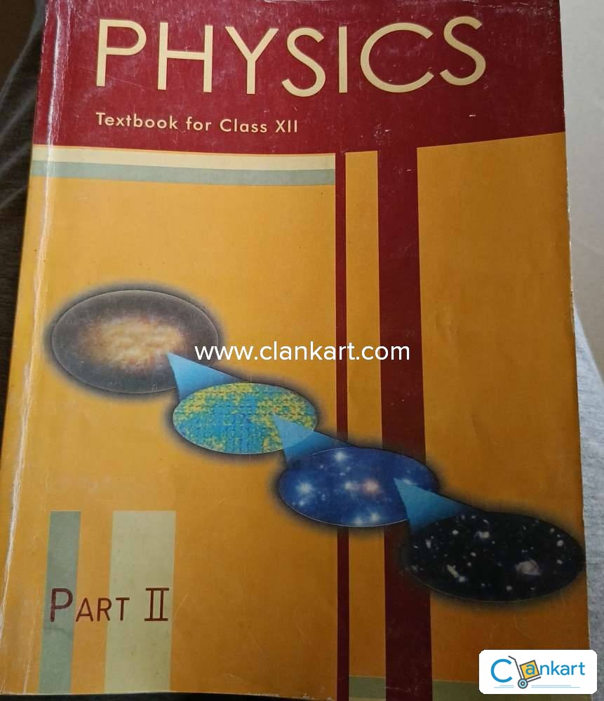 Buy 'Ncert Physics Part 1 & 2 For Class 12' Book In Excellent Condition ...