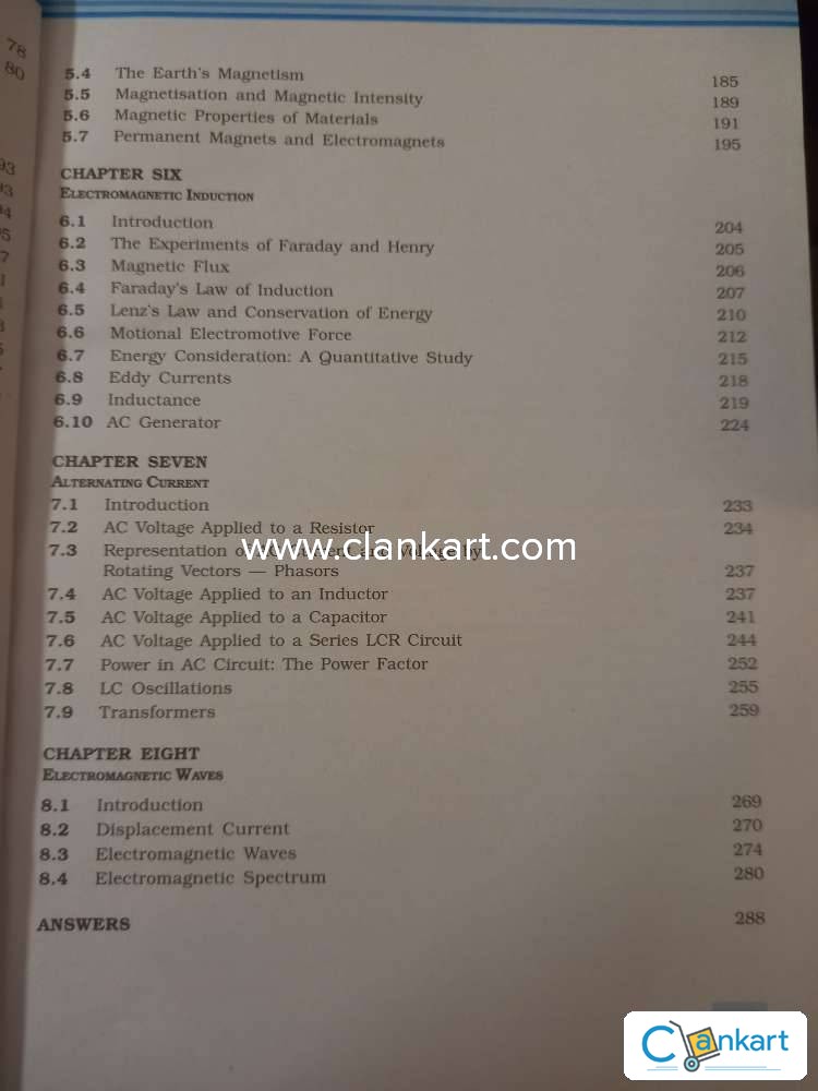 Buy 'Physics Text Book Part 1 For Class 12' Book In Excellent Condition ...