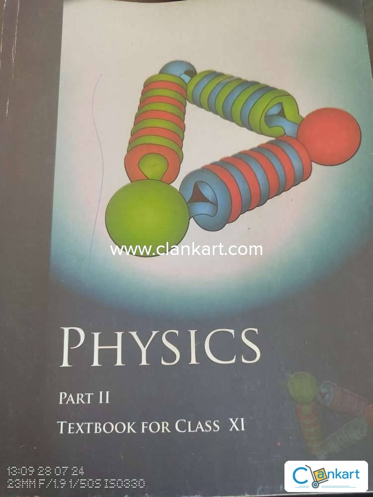 Buy 'Physics Textbook Ncert' Book In Excellent Condition At Clankart.com