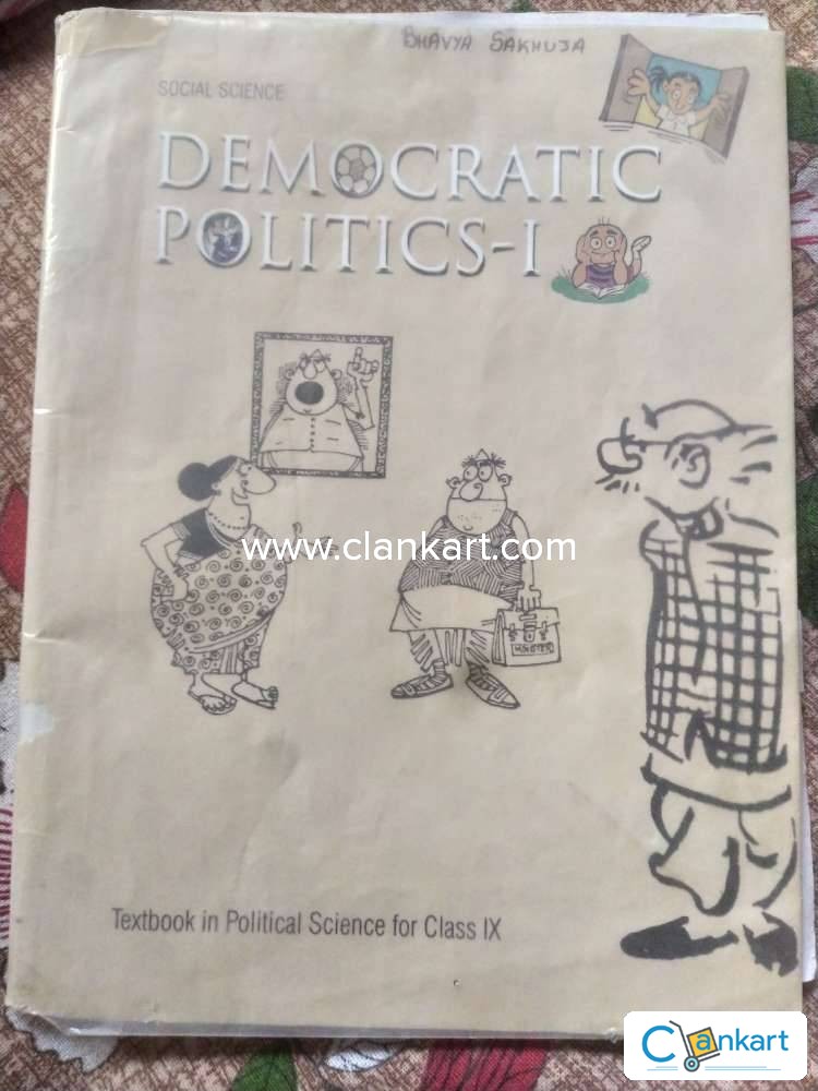 Buy 'Democratic Politics-1' Book In Excellent Condition At Clankart.com