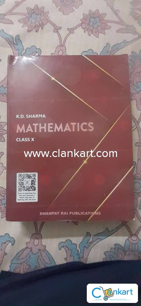 Buy 'Mathematics For Class 10 - CBSE - By R.D. Sharma Examination 2022 ...