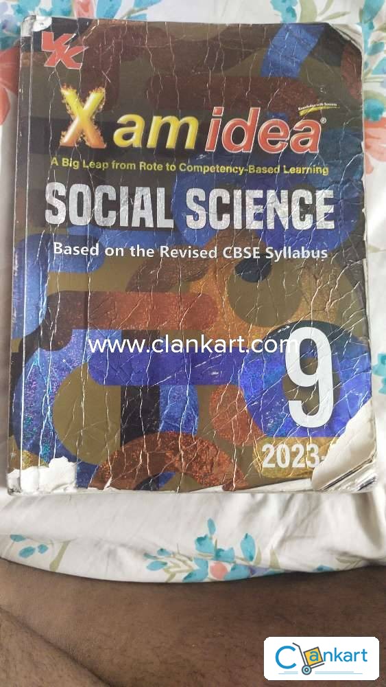 Buy 'Xam Idea Class 9 Social (sst)' Book In Good Condition At Clankart.com