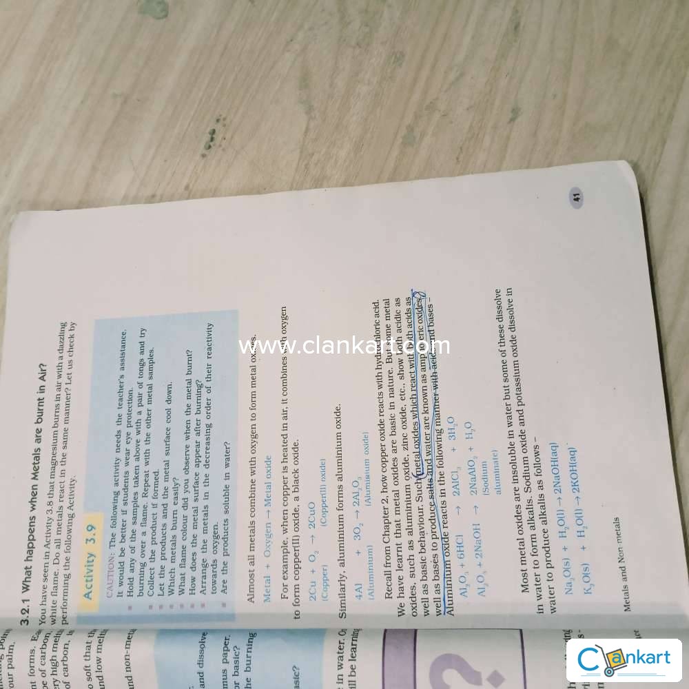 Buy 'Science NCERT Class 10' Book In Fair Condition At Clankart.com