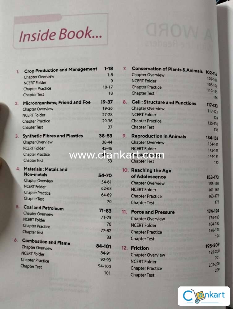 Buy 'NCERT Based Science CBSE Class 08' Book In Excellent Condition At ...