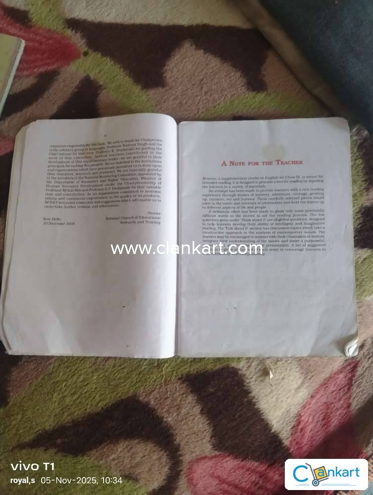Buy 'Moments Supplementary Reader In English For Class 9th' Book In ...