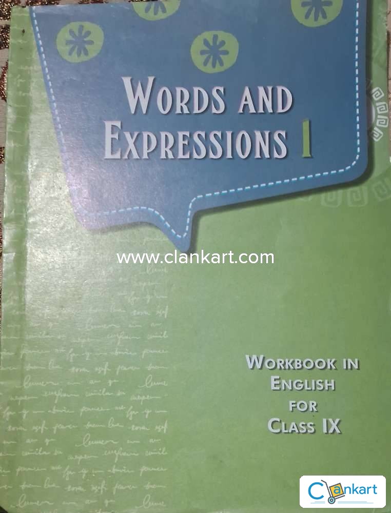 Buy 'Words And Expressions 1 For Class 9- 976' Book In Good Condition ...