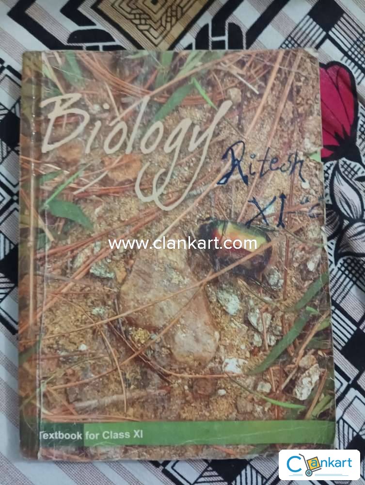 Buy 'Biology Textbook For Class 11th' Book In Good Condition At ...