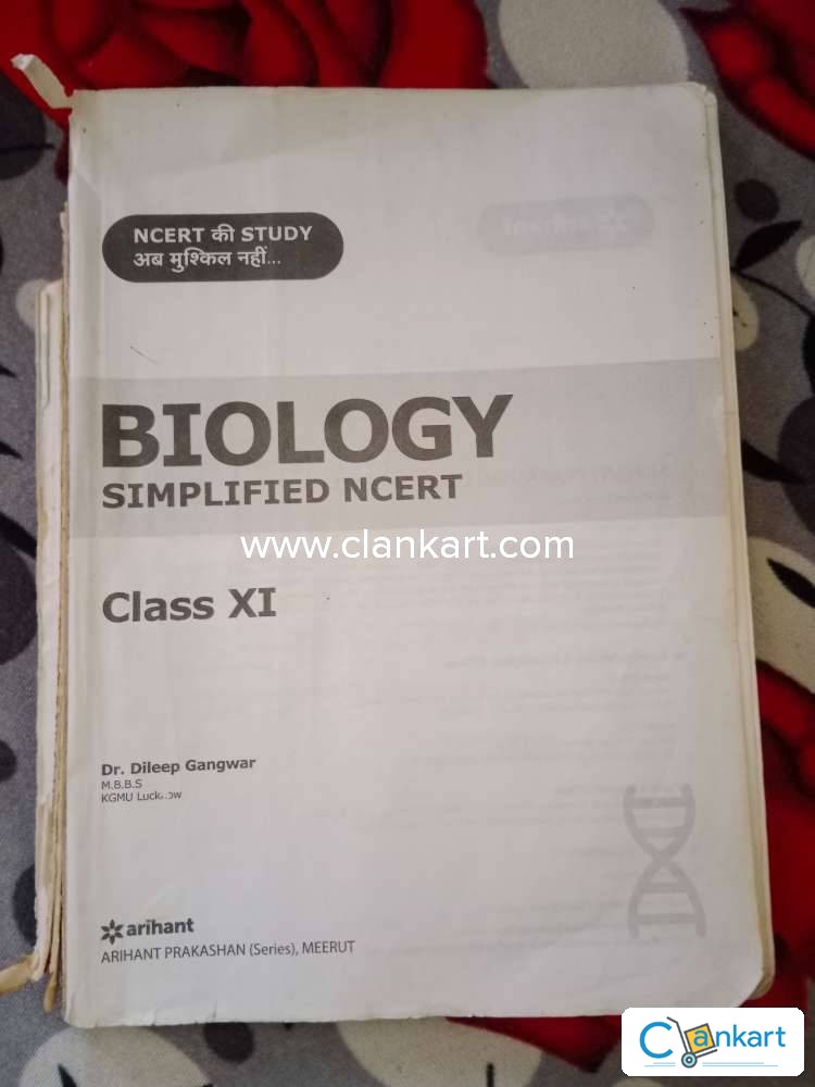 Buy 'Biology Simplified NCERT 11th' Book In Fair Condition At Clankart.com