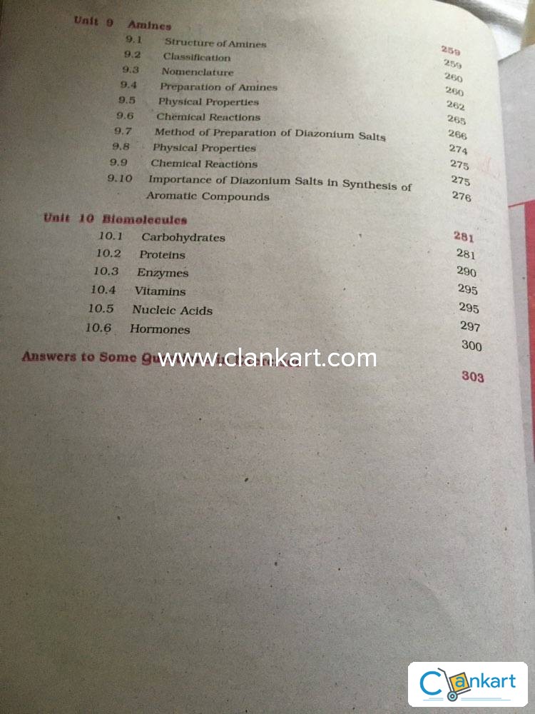 Buy 'NCERT Chemistry Class 12 Part 2' Book In Excellent Condition At ...
