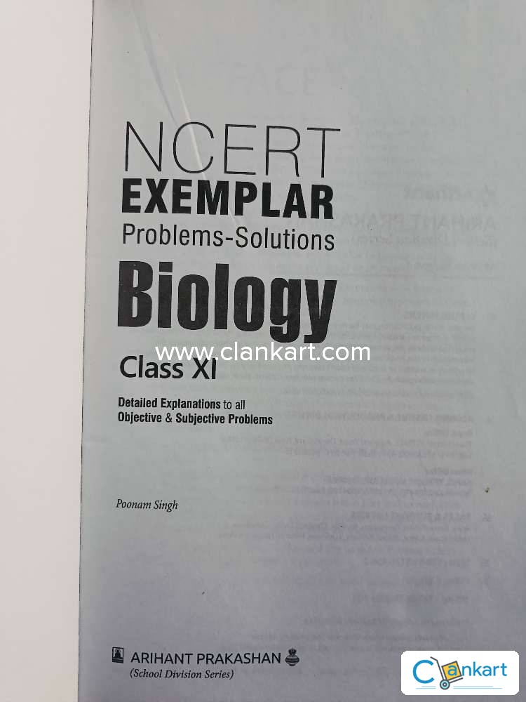 Buy 'NCERT Examplar Biology Class 11th' Book In Excellent Condition At ... Buy 'NCERT Examplar Biology Class 11th' Book In Excellent Condition At ...