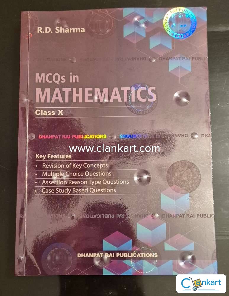 Buy 'RD Sharma Maths' Book In Excellent Condition At Clankart.com