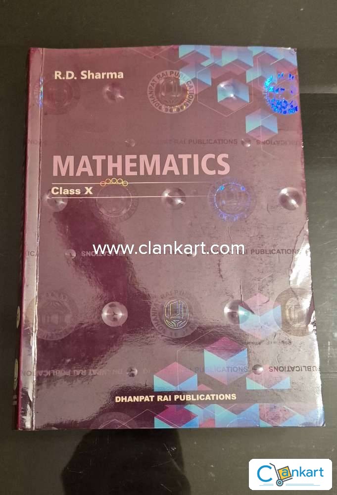 Buy 'RD Sharma Maths' Book In Excellent Condition At Clankart.com