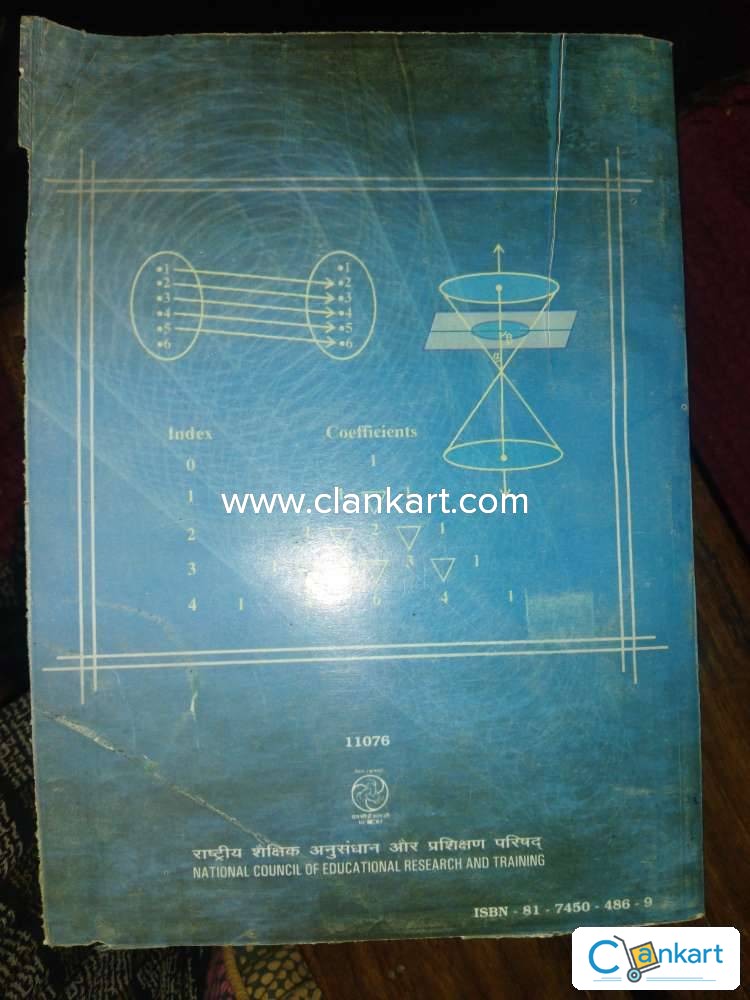 Buy 'Maths NCERT Class 11' Book In Excellent Condition At Clankart.com