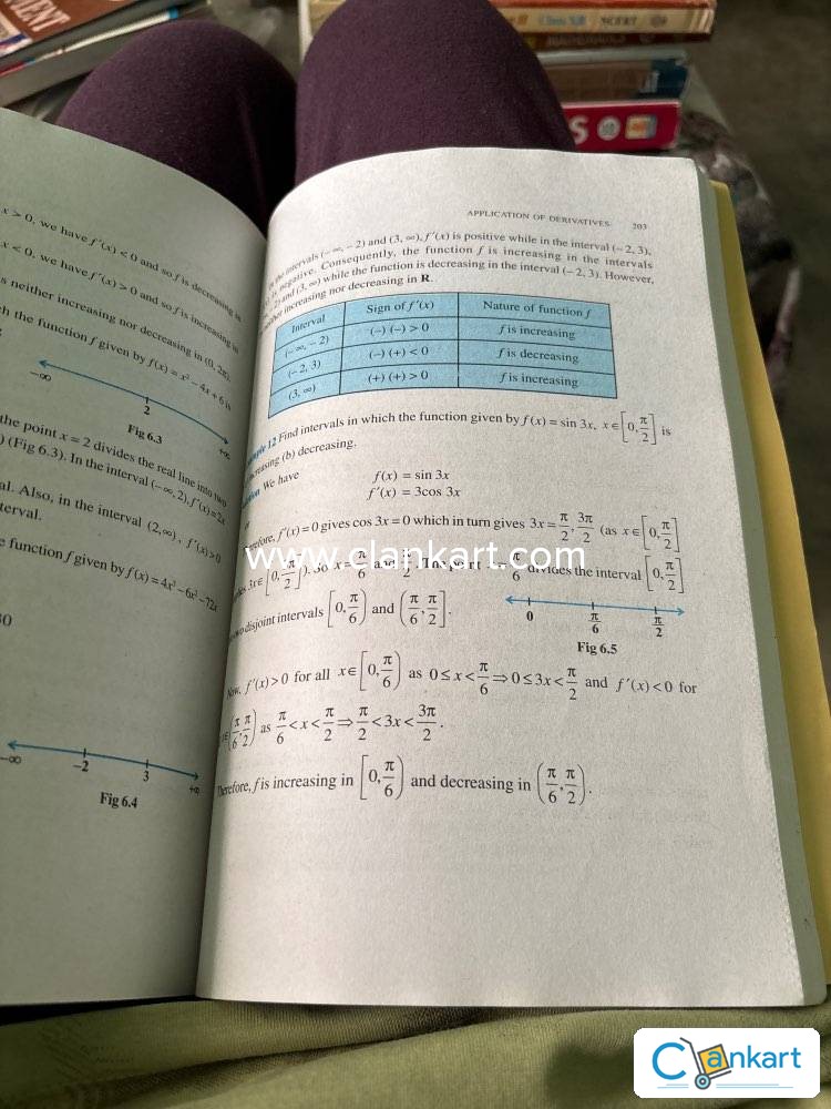 Buy 'NCERT MATHS 12 Part 1' Book In Excellent Condition At Clankart.com