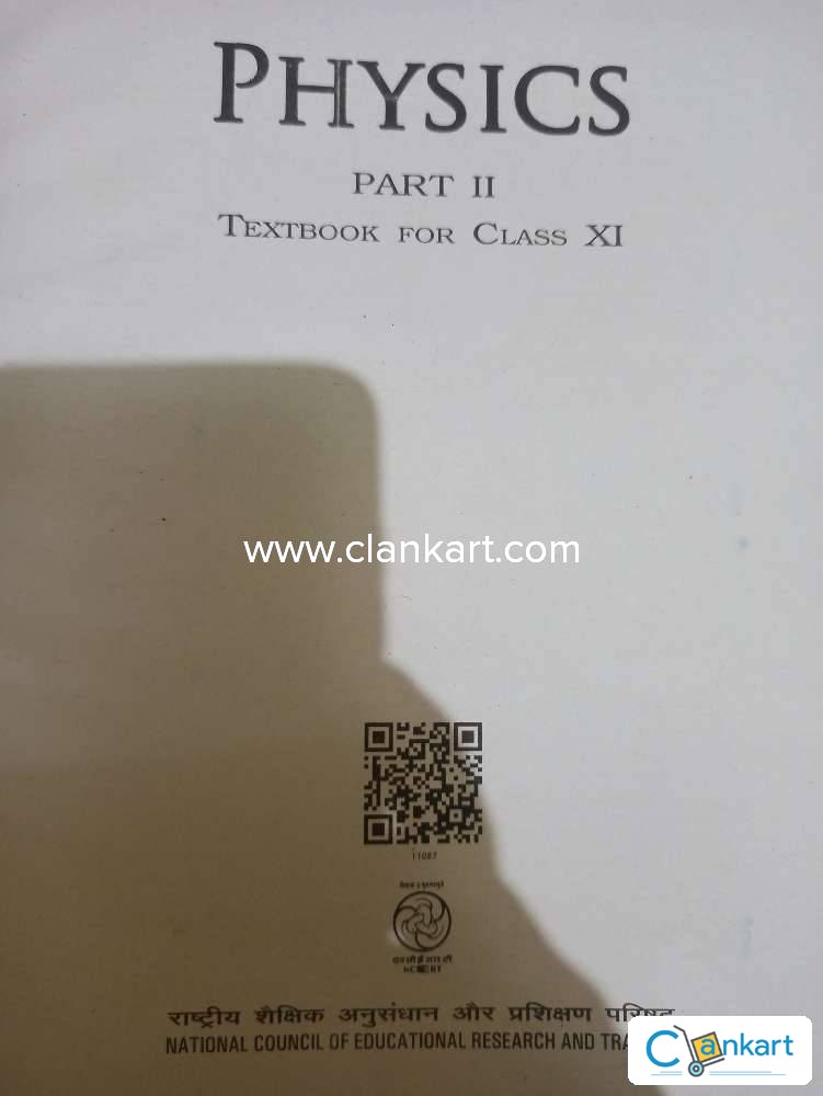 Buy 'NCERT Physics Class 11' Book In Excellent Condition At Clankart.com