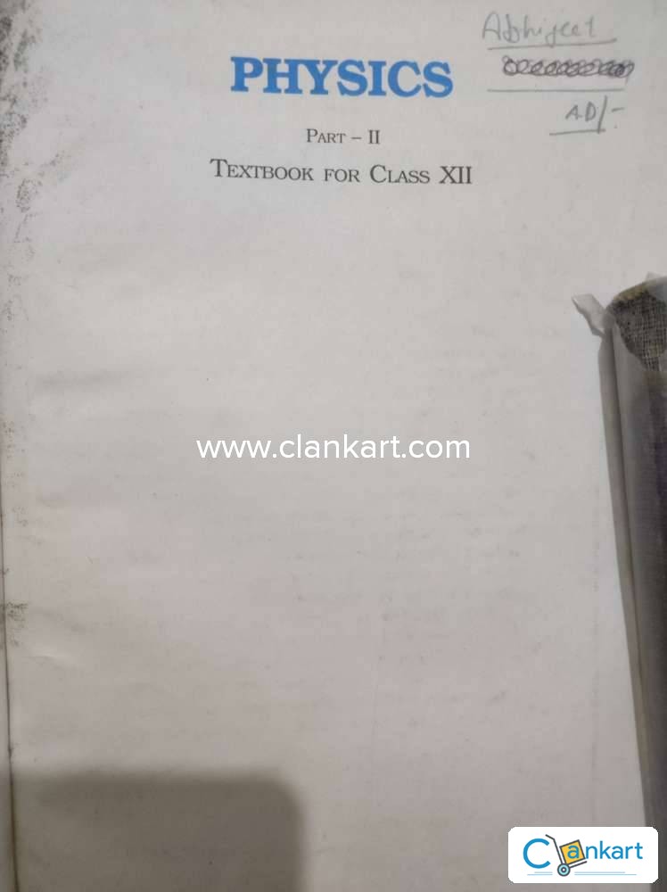 Buy 'Physics Book' Book In Excellent Condition At Clankart.com