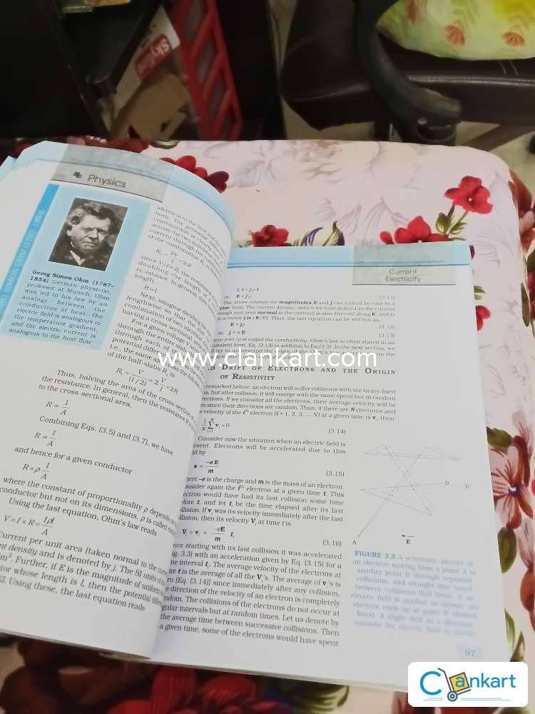Buy 'PHYSICS TEXTBOOK FOR CLASS 12 PART 1' Book In Excellent Condition ...