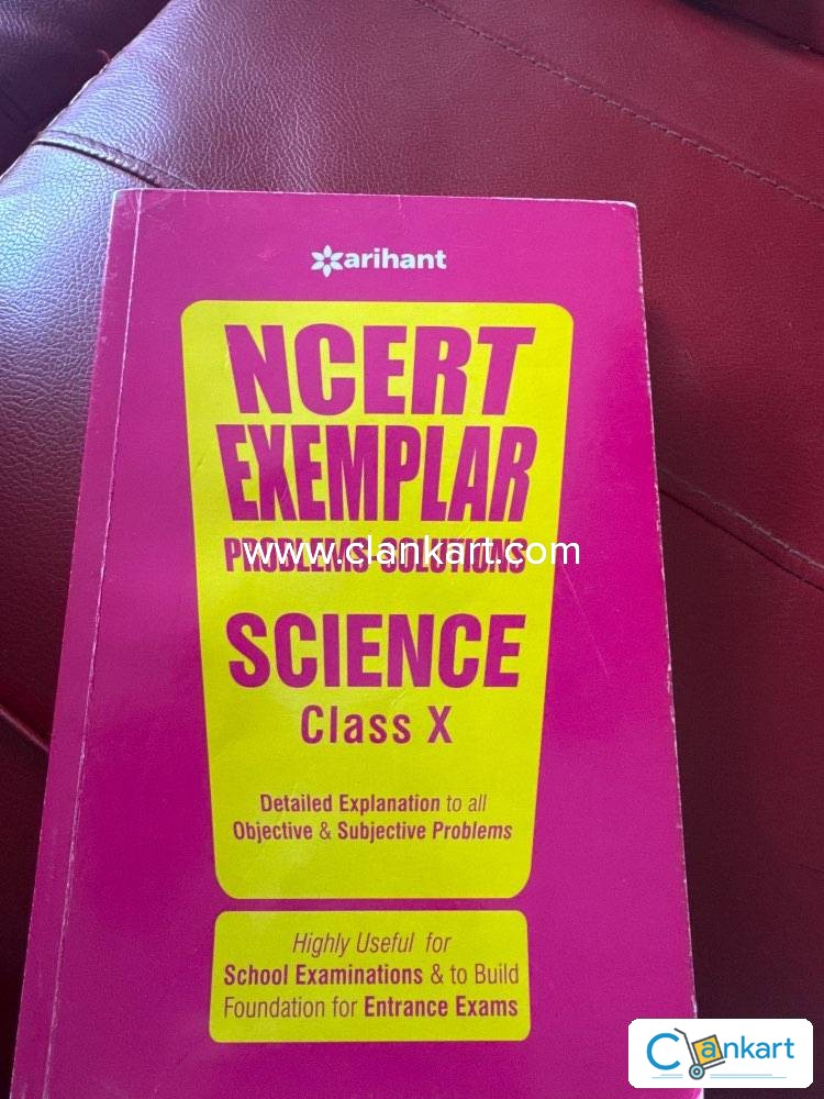 Buy 'NCERT Exemplar Problems-Solutions SCIENCE Class 10th' Book In ...