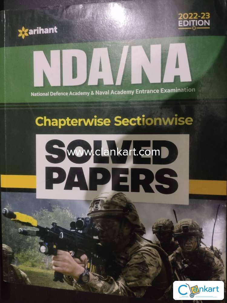 Buy 'NDA / NA Solved Paper Chapterwise & Sectionwise 2022' Book In ...