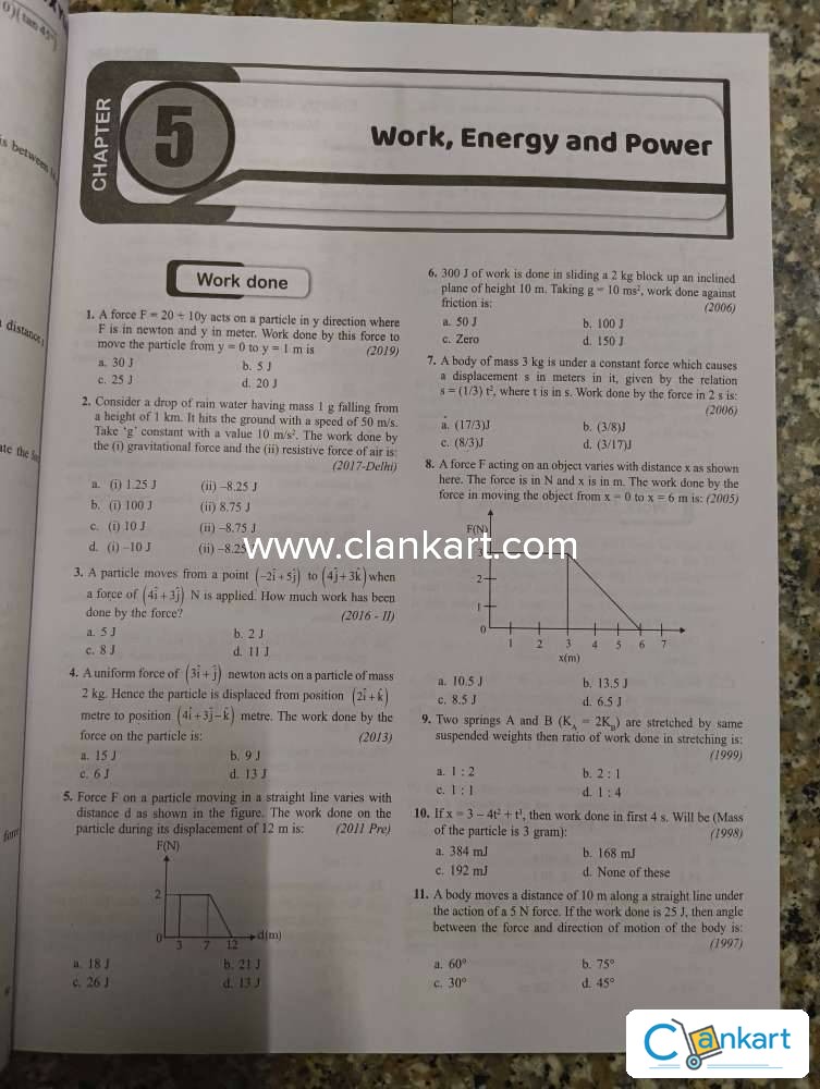 Buy 'NEET PHYSICS 35 YEARS PYQ' Book In Good Condition At Clankart.com