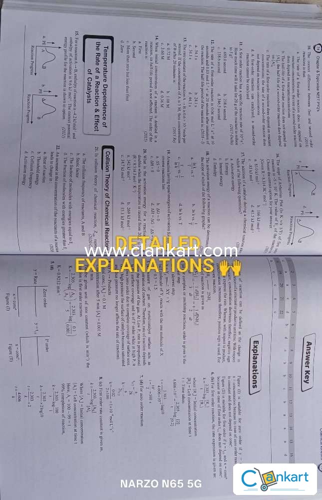 Buy 'NEET UG 11 YEARS PYQ' Book In Excellent Condition At Clankart.com