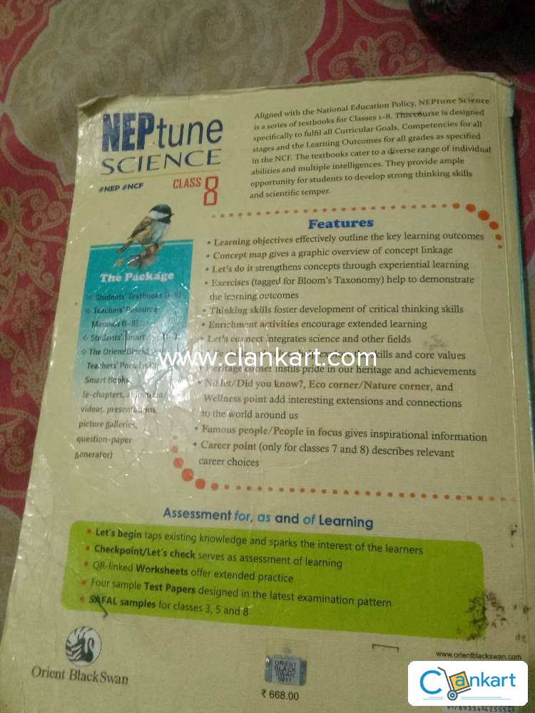 Buy 'Neptune Science' Book In Excellent Condition At Clankart.com