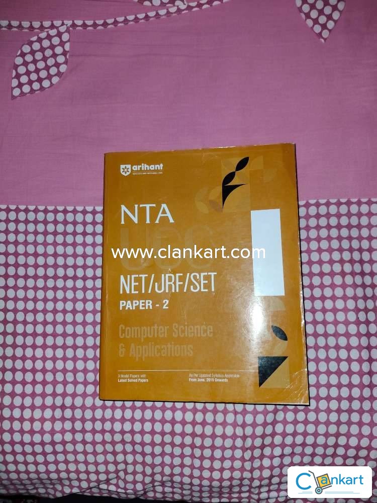 Buy 'NTA UGC NET/JRF/SET 2025 - Study Guide Computer Science ...