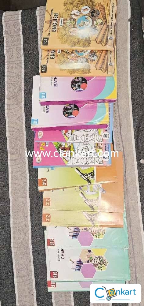 Buy 'NIOS CLASS 12 BOOK PHYSICS CHEMISTRY MATHS ENGLISH PAINTING WITH ...