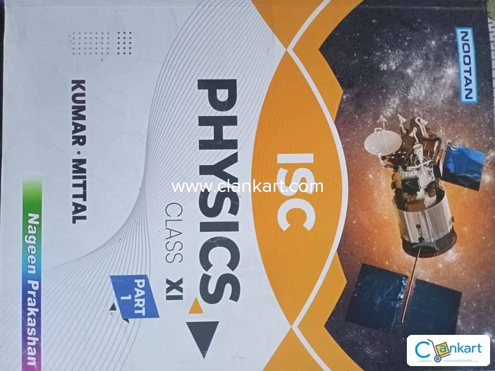 Buy 'NOOTAN ISC Physics Class 11 Part 1And 2' Book In Excellent ...
