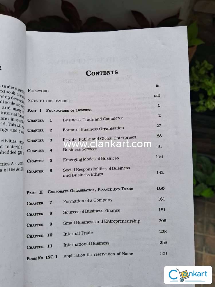 Buy 'BUSINESS STUDIES Class 11 NCERT' Book In Excellent Condition At ...