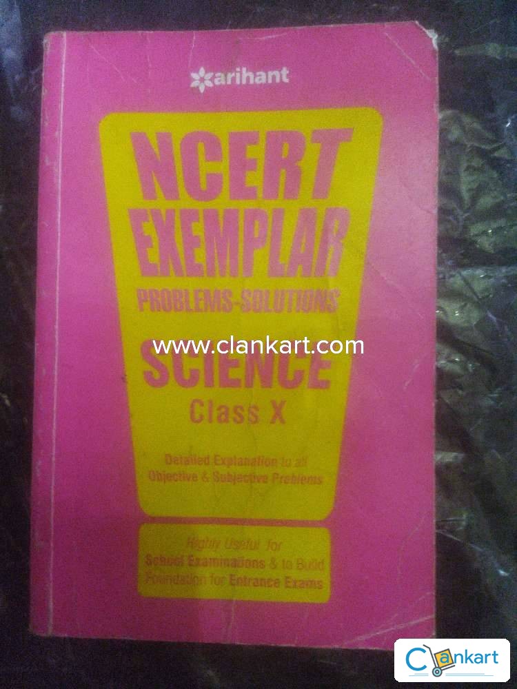 Buy 'NCERT Exemplar Problems-Solutions SCIENCE Class 10th' Book In ...