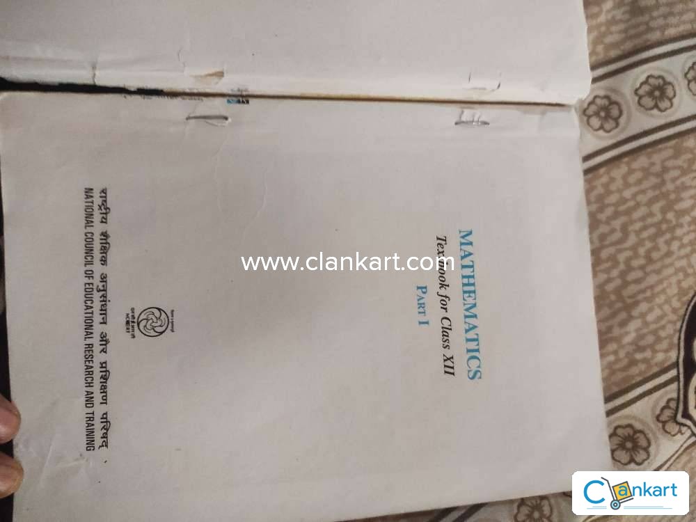 Buy Mathematics Part 1 Textbook Class 12 Book In Excellent Condition