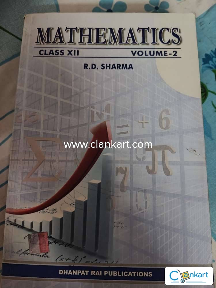 Buy 'Mathematics For Class Xii (Volume - 2)' Book In Excellent ...