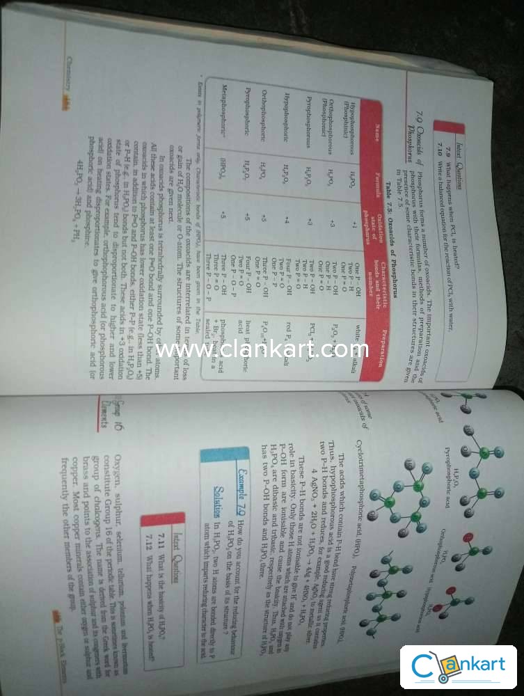 Buy 'Ncert Class 12 Chemistry' Book In Excellent Condition At Clankart.com