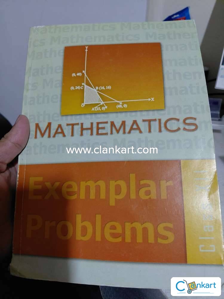 Buy 'MATHEMATICS EXEMPLAR PROBLEMS CLASS XII' Book In Excellent ...