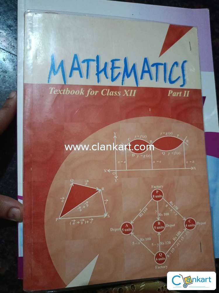 Buy 'Mathematics 12th Part 2' Book In Excellent Condition At Clankart.com