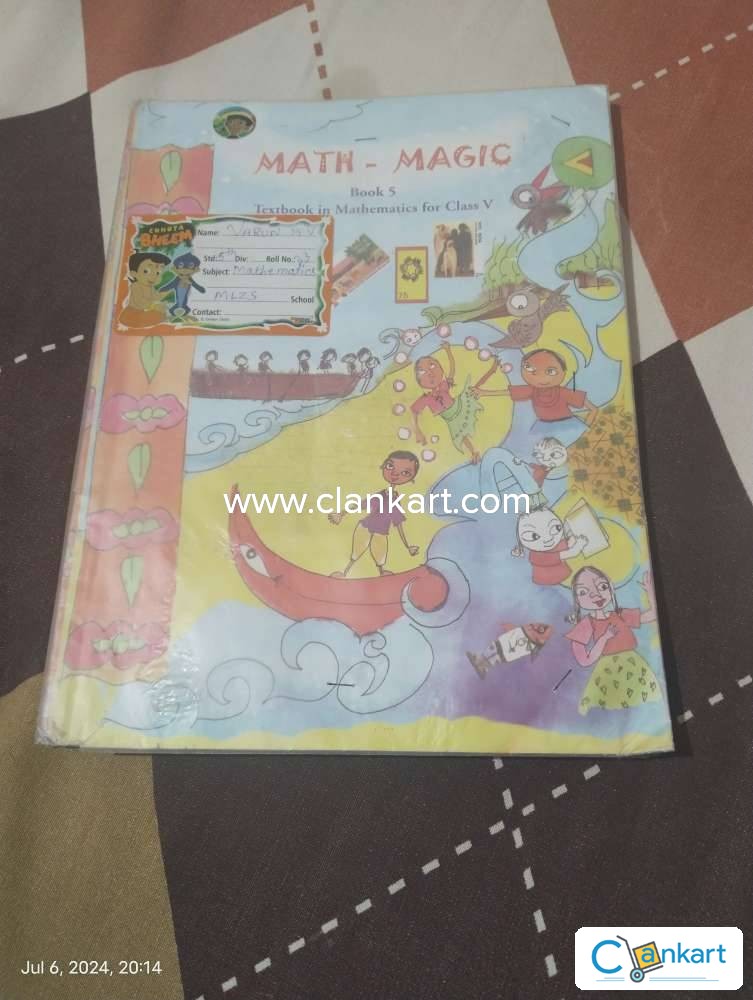 Buy 'Math-Magic: Textbook In Mathematics For Class V' Book In Excellent ...