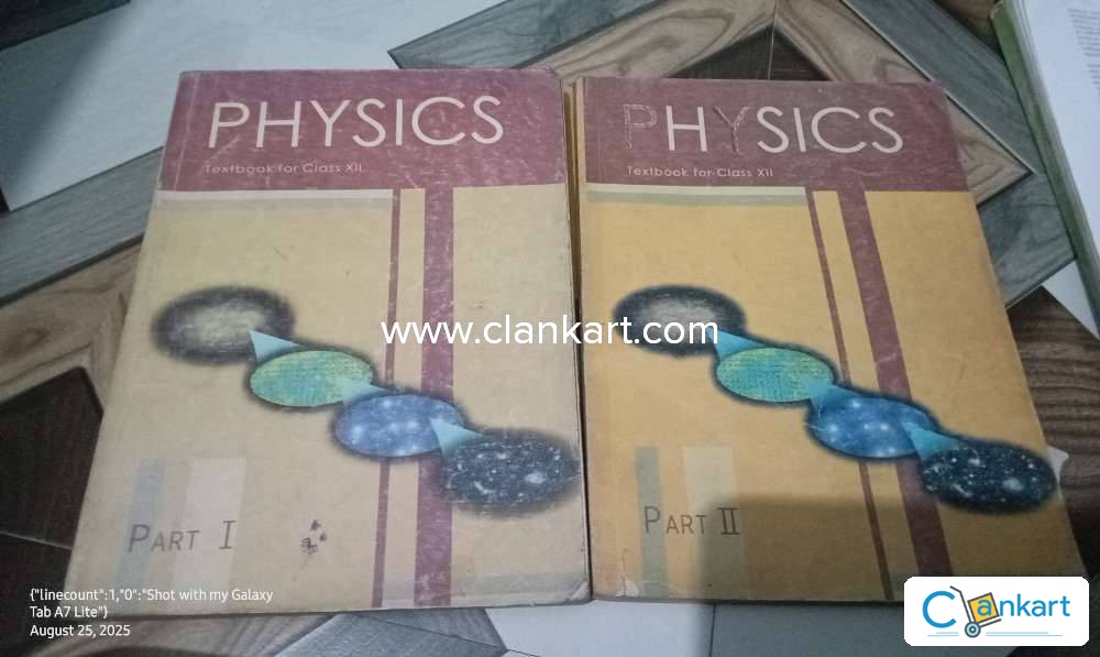 Buy 'Physics Class 12' Book In Excellent Condition At Clankart.com