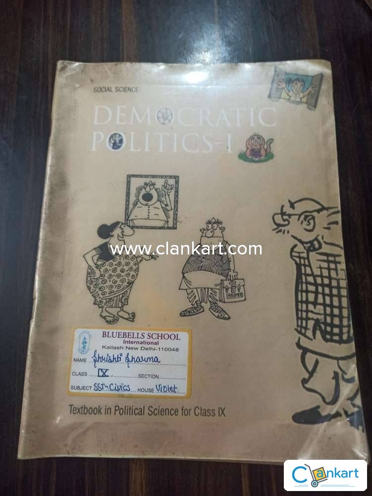 Buy 'Democratic Politics-1' Book In Good Condition At Clankart.com