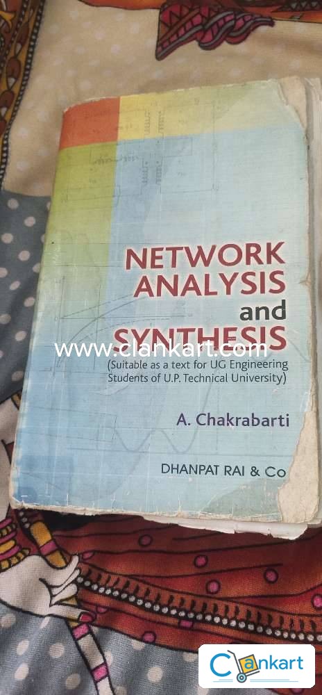 Buy 'Network Analysis And Synthesis' Book In Good Condition At Clankart.com
