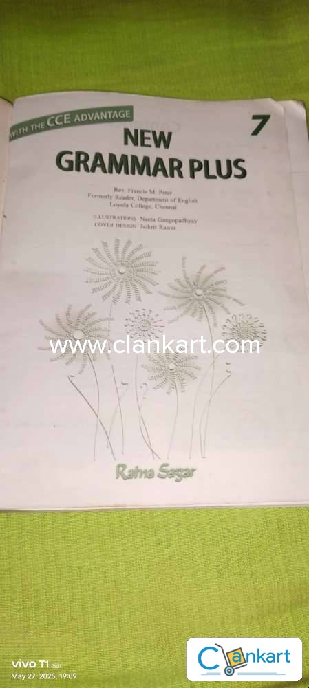 Buy 'New Grammar Plus Class 7 .' Book In Good Condition At Clankart.com