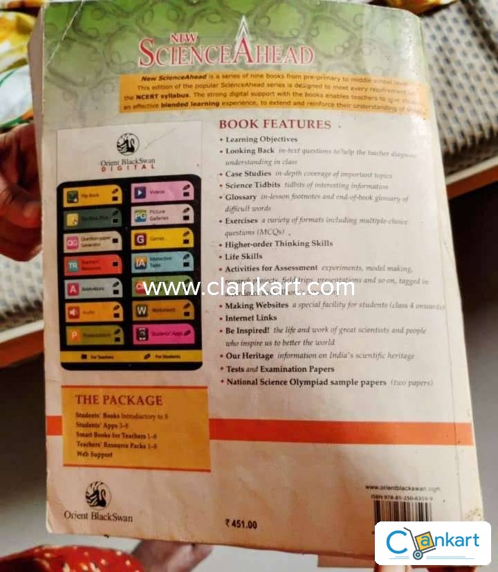 Buy New Science Ahead Class 7 Book In Good Condition At Clankart