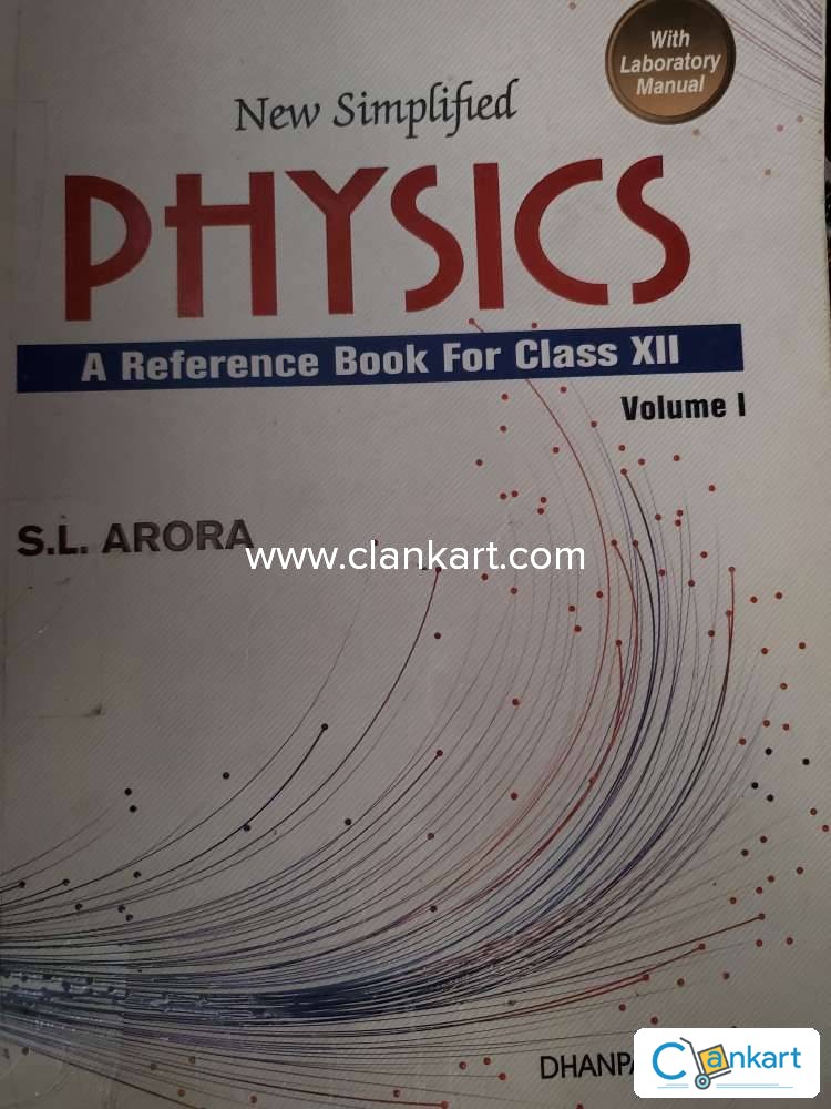 Buy 'New Simplified S.L Arora Physics Book For Class 12' Book In ...