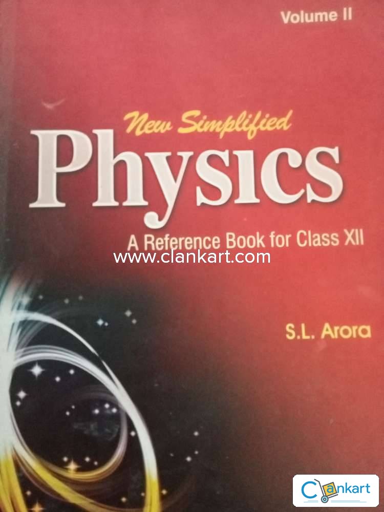 Buy 'New Simplified Physics: A Reference Book - Class 12(Set Of 2 ... Buy 'New Simplified Physics: A Reference Book - Class 12(Set Of 2 ...