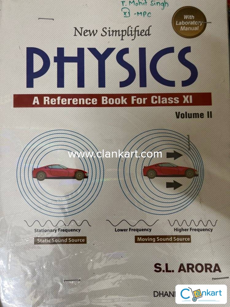Buy 'New Simplified Physics: A Reference Book For Class 11 For 2019 ...