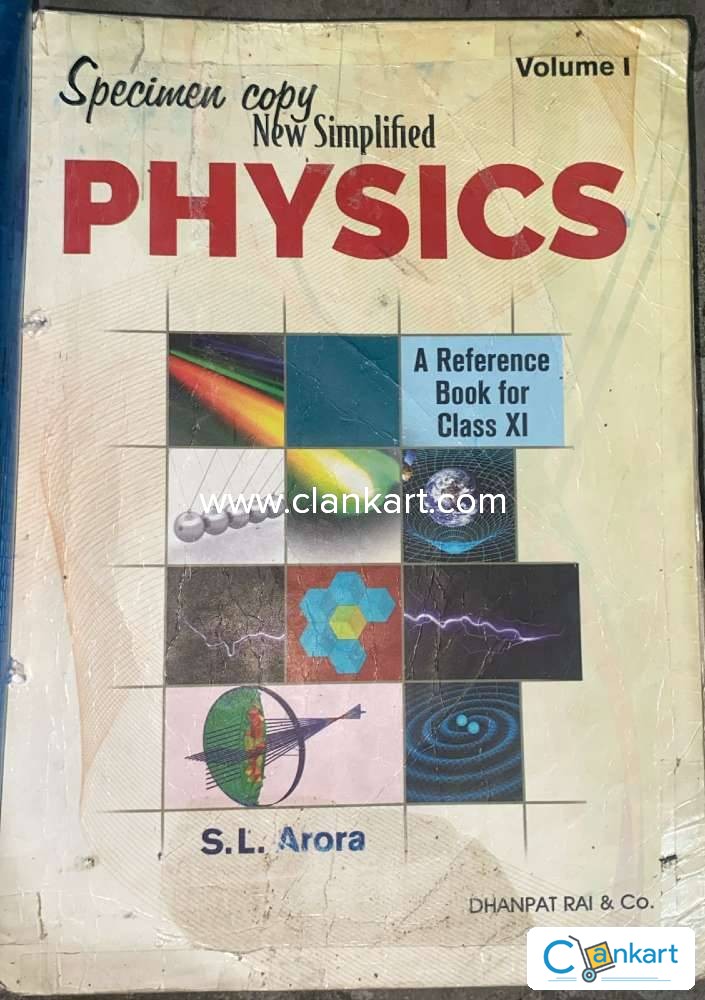 Buy 'New Simplified Physics Class 11 Volume 1 And 2' Book In Good ...